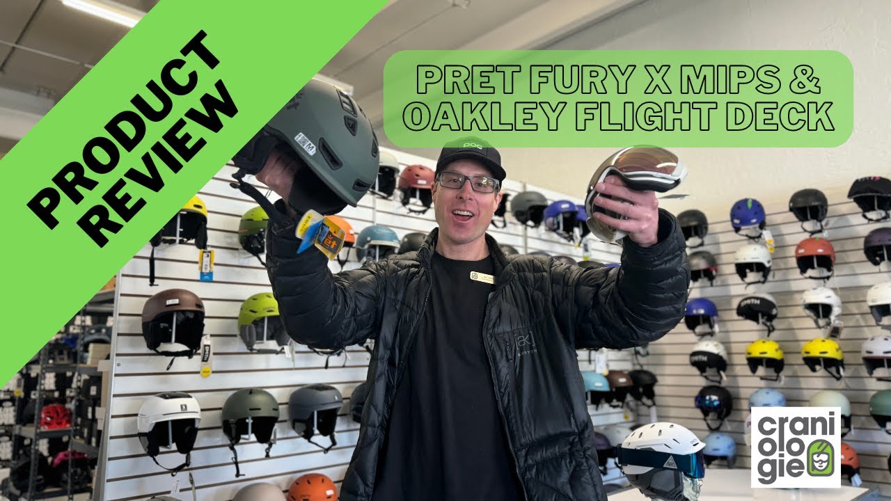 Pret Fury X MIPS and Oakley Flight Deck Product Review - YouTube