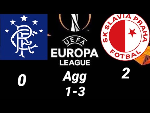 Rangers Go Out In Round Of 16 At Home To Slavia Prague