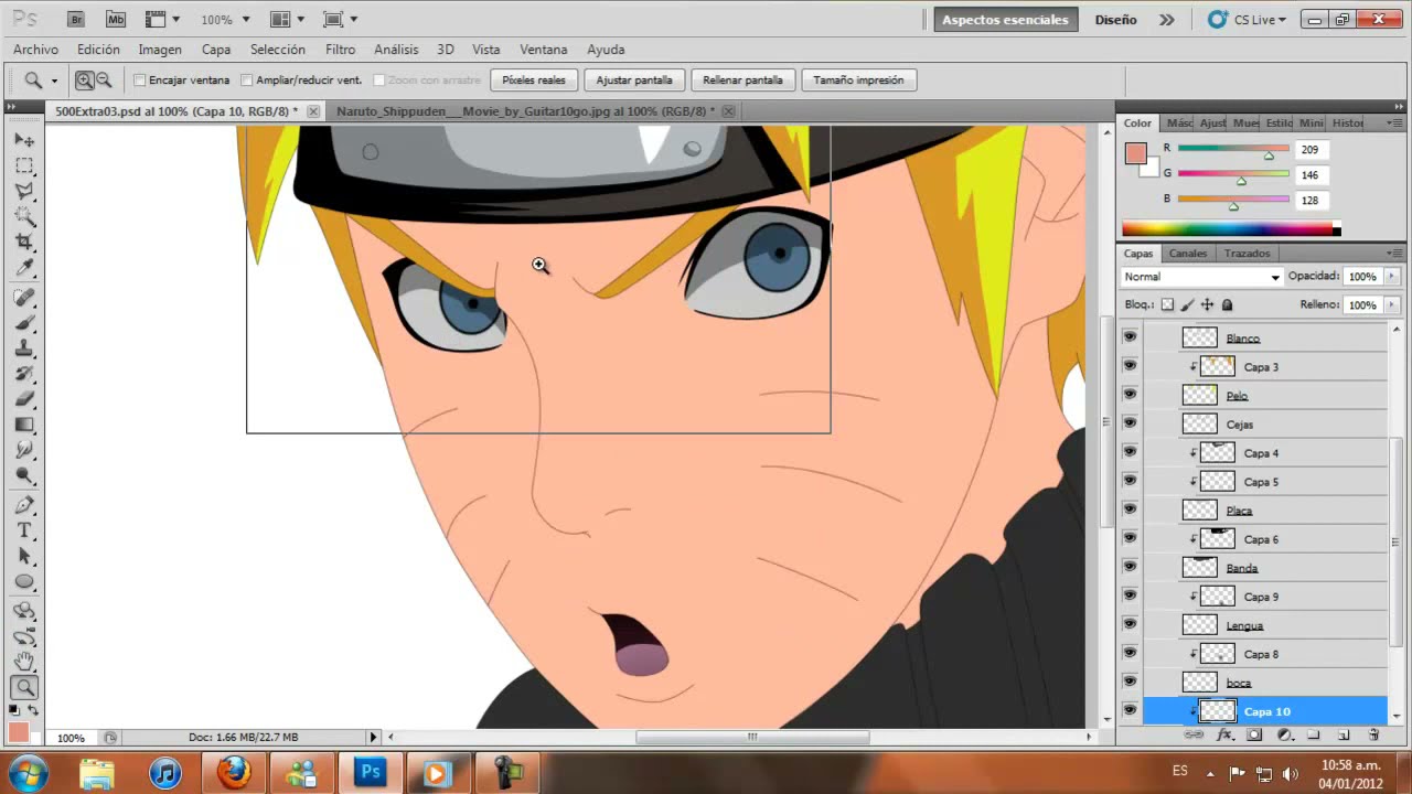 Tutorial De Color Digital Parte 3 Sombras Photoshop Cs5 Por Itachis999 Youtube