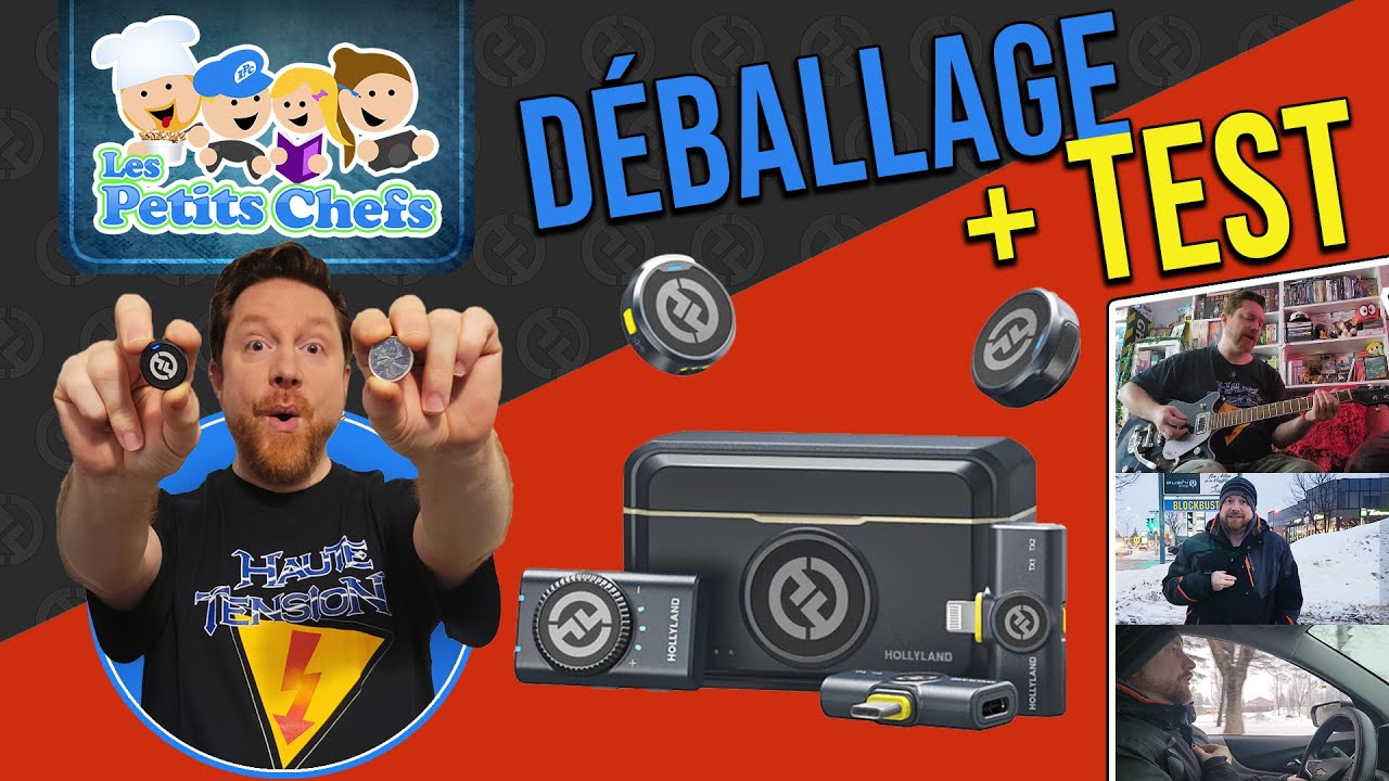 De tout petits micros : Hollyland Lark M2 - Déballage et Test | Les ...
