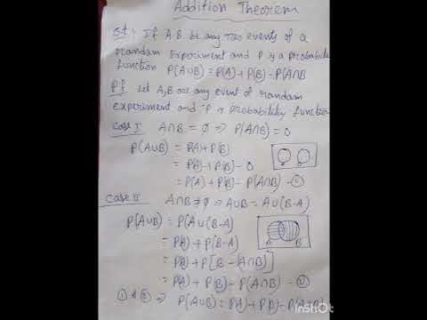 addition theorem - YouTube
