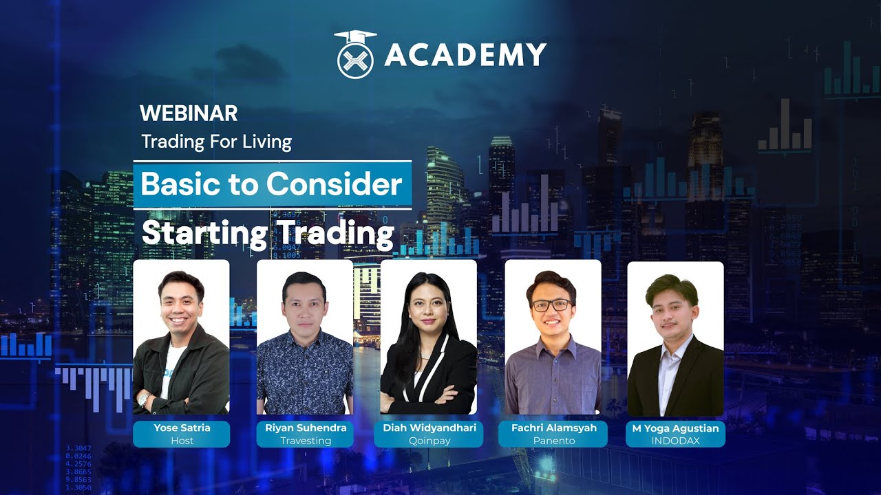 Webinar Trading For Living: Basic To Consider Starting Trading - YouTube