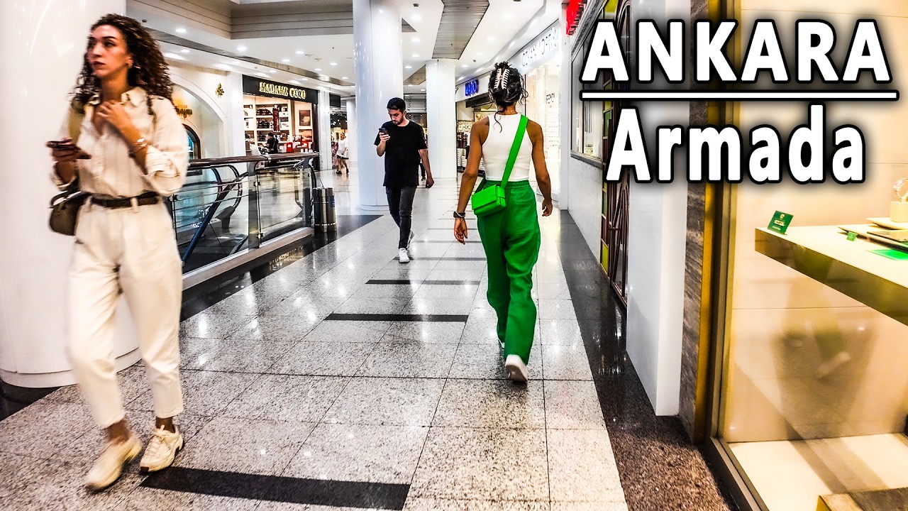 Armada AVM Ankara’da 4K Yürüyüş | Mall Tour with Stunning Views - YouTube