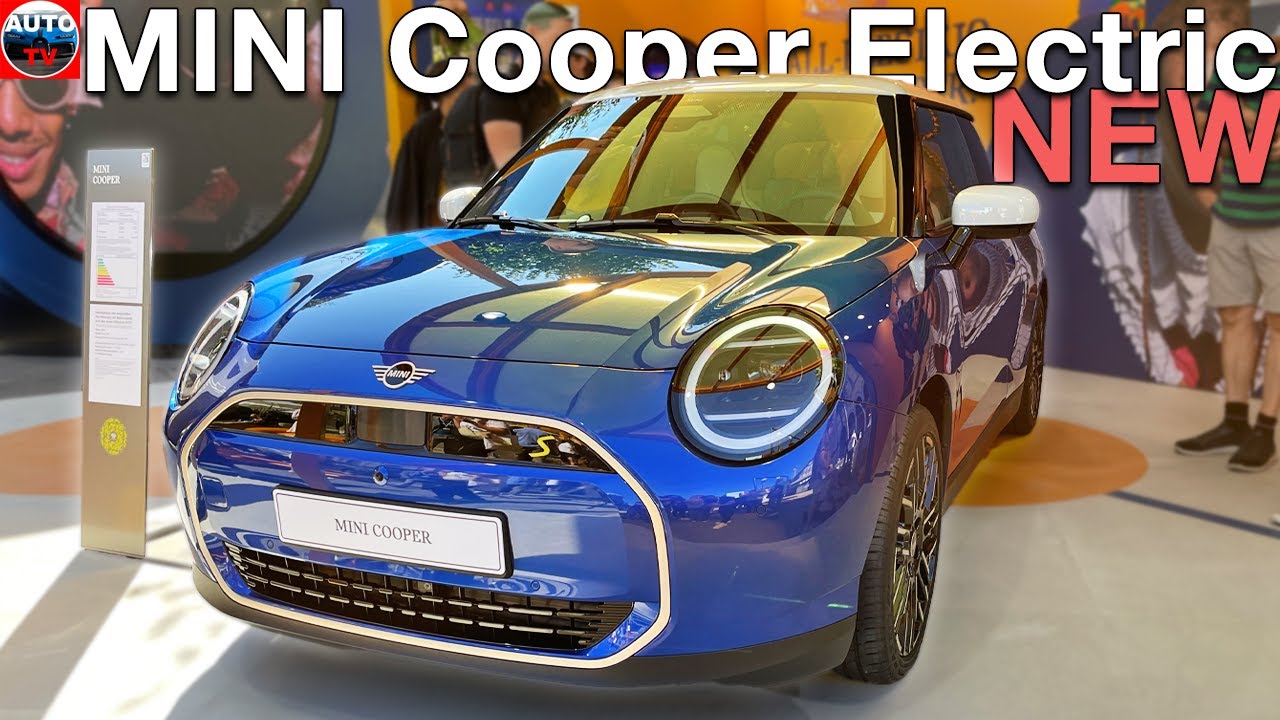 All NEW 2024 MINI Cooper Electric - FIRST LOOK exterior - YouTube