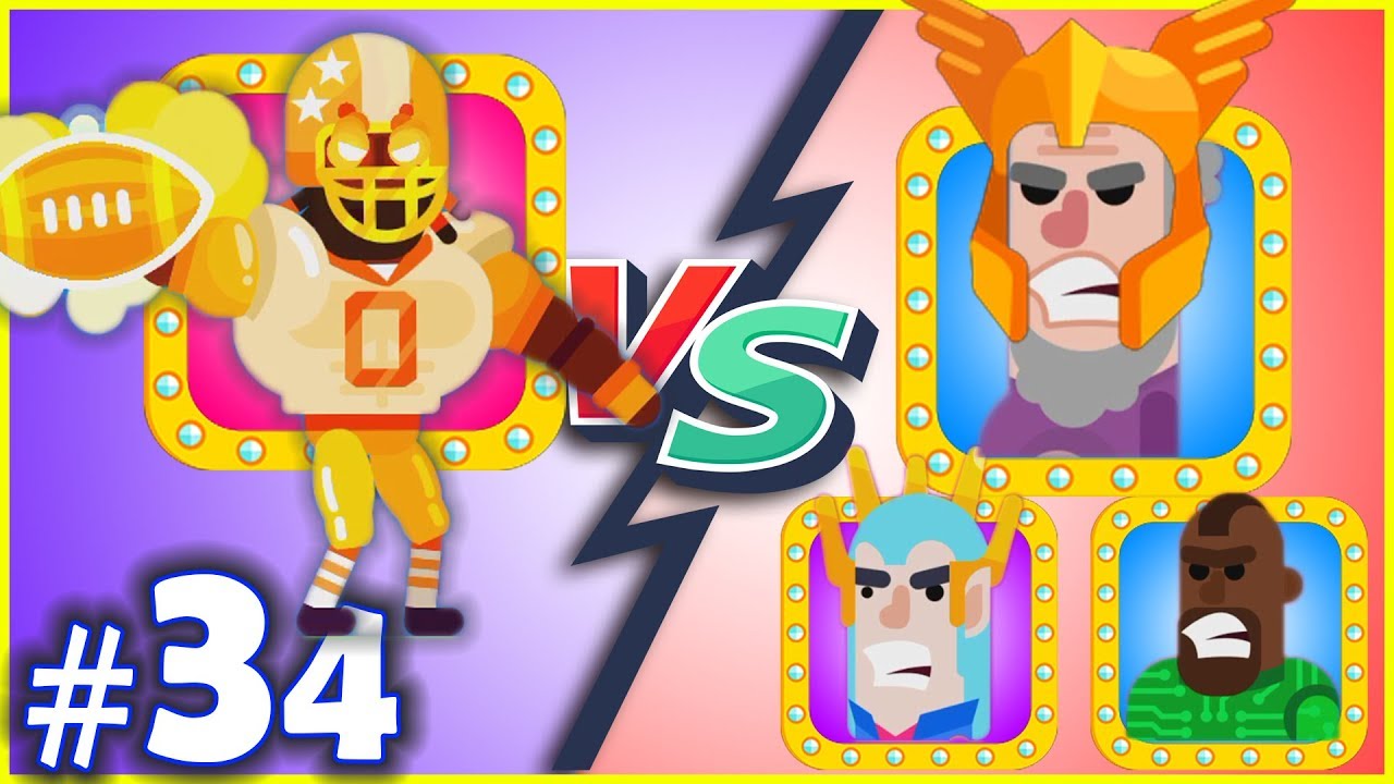 New Upgraded Mad Mike Champion Gameplay Bowmasters Android iOS Gameplay ...