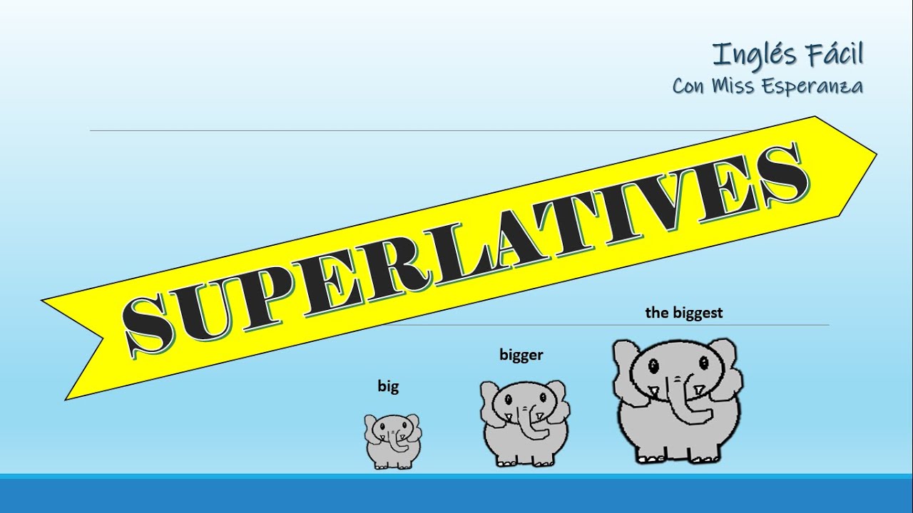 How to use Superlatives en inglés con explicación en español. - YouTube