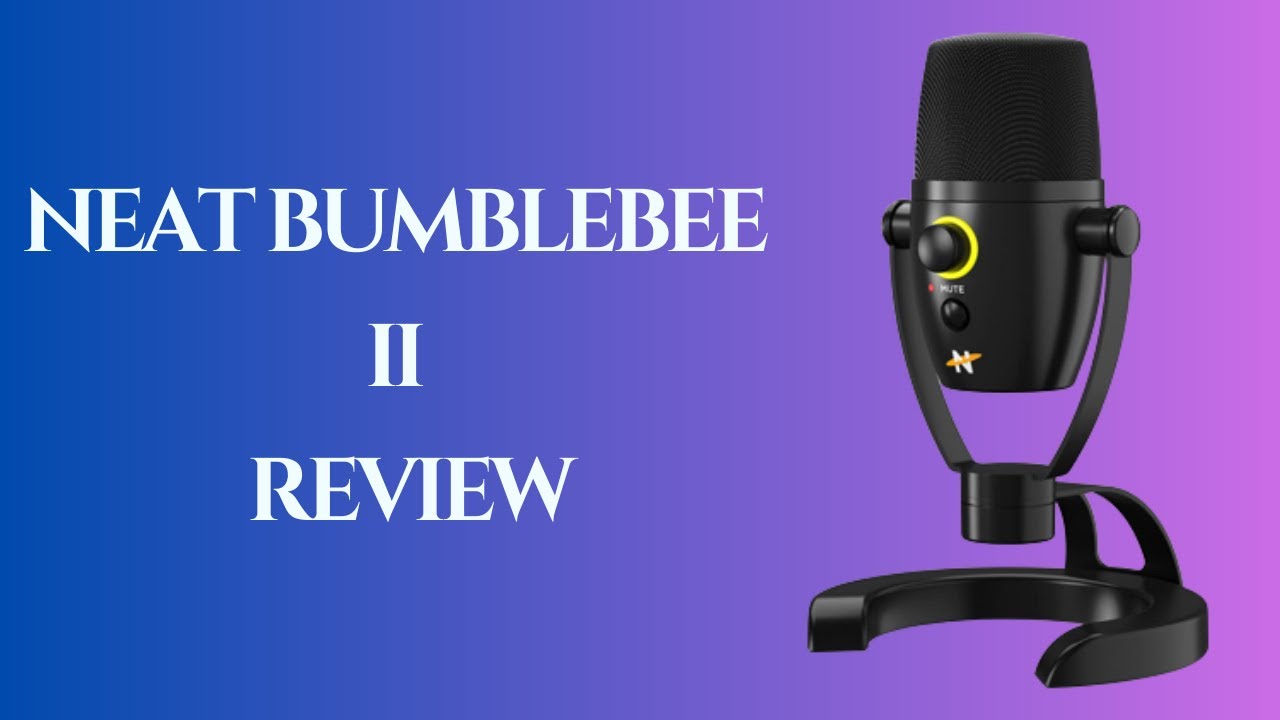 Neat Bumblebee II: The Perfect USB Microphone Review - YouTube