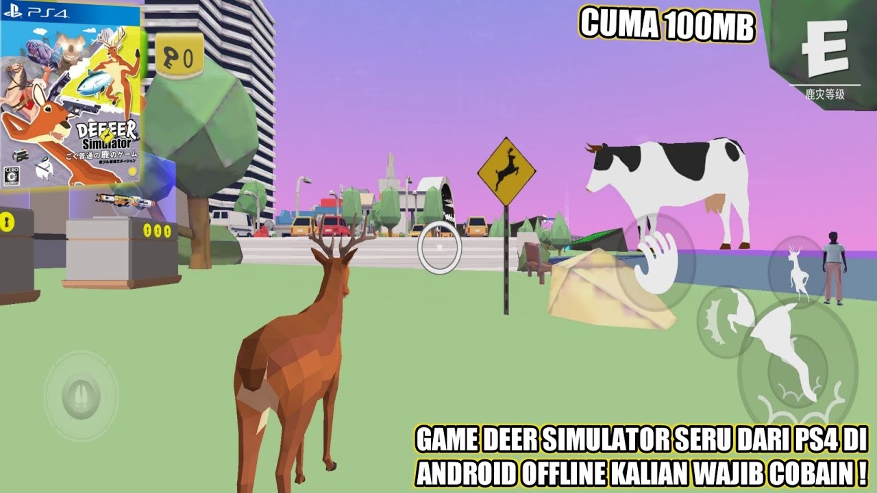 Baru Nih ! Game Deer Simulator PS4 Keren Di Android Offline Kalian ...
