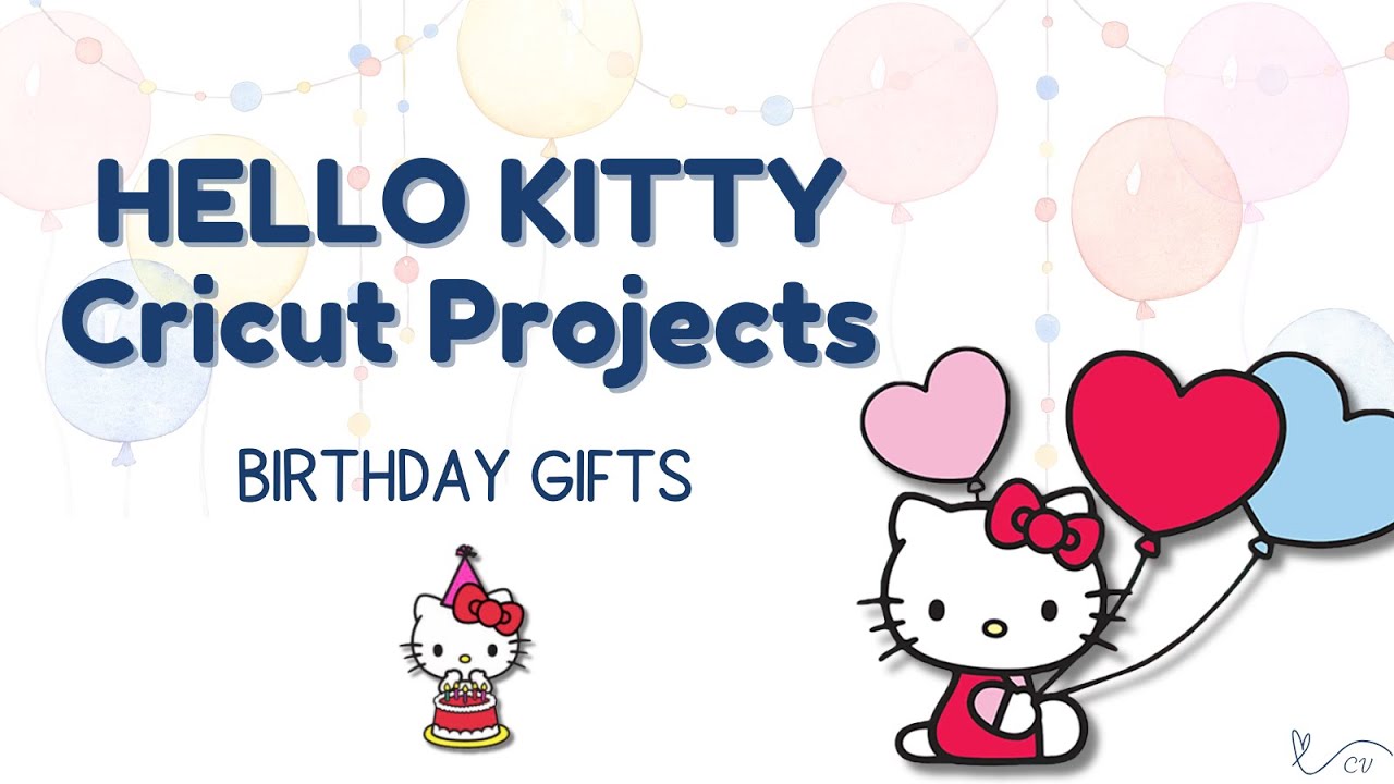 Did You Have Favorite Character? | HELLO KITTY Cricut Projects | Craft ...