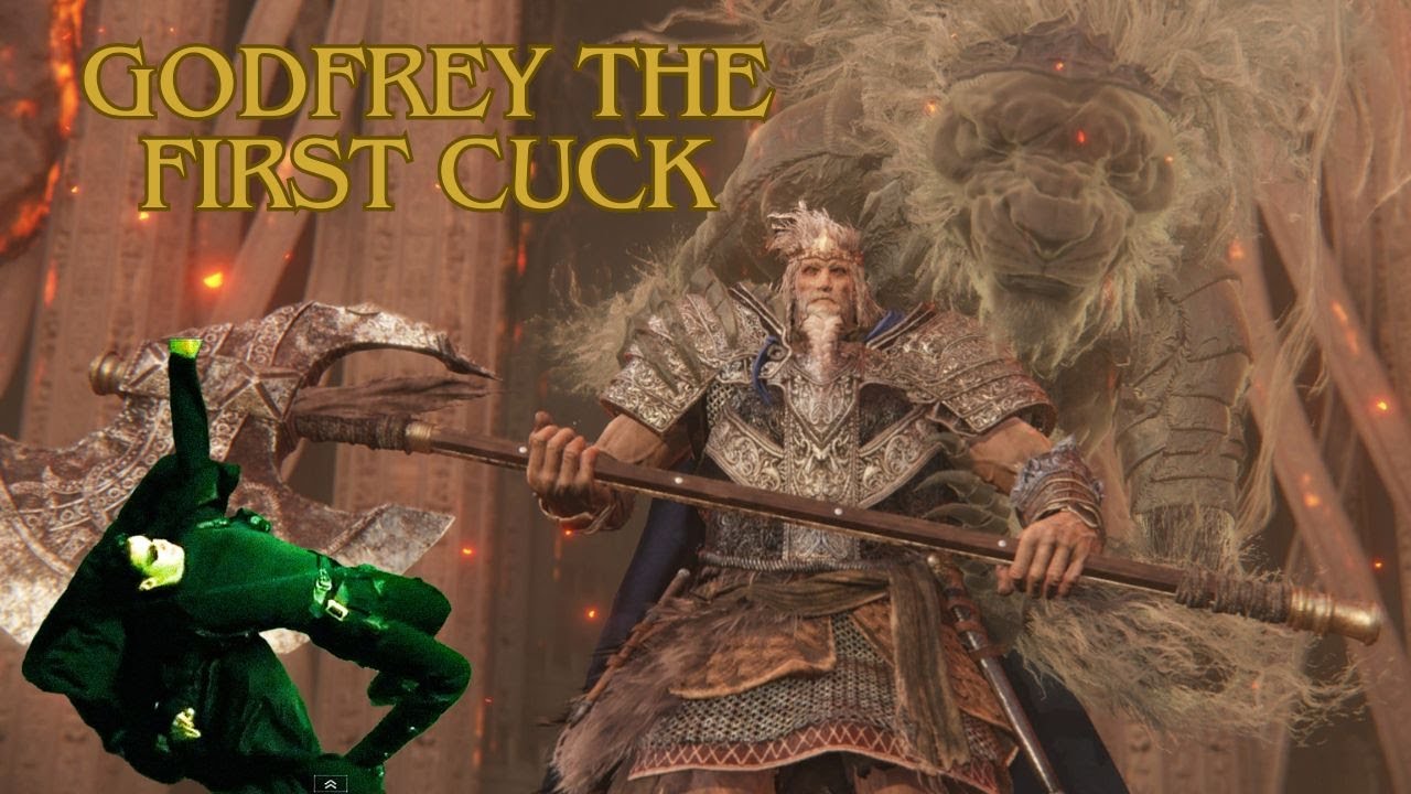 Lightning Build vs Godfrey The Cucked - Elden Ring, but only No Hit on ...