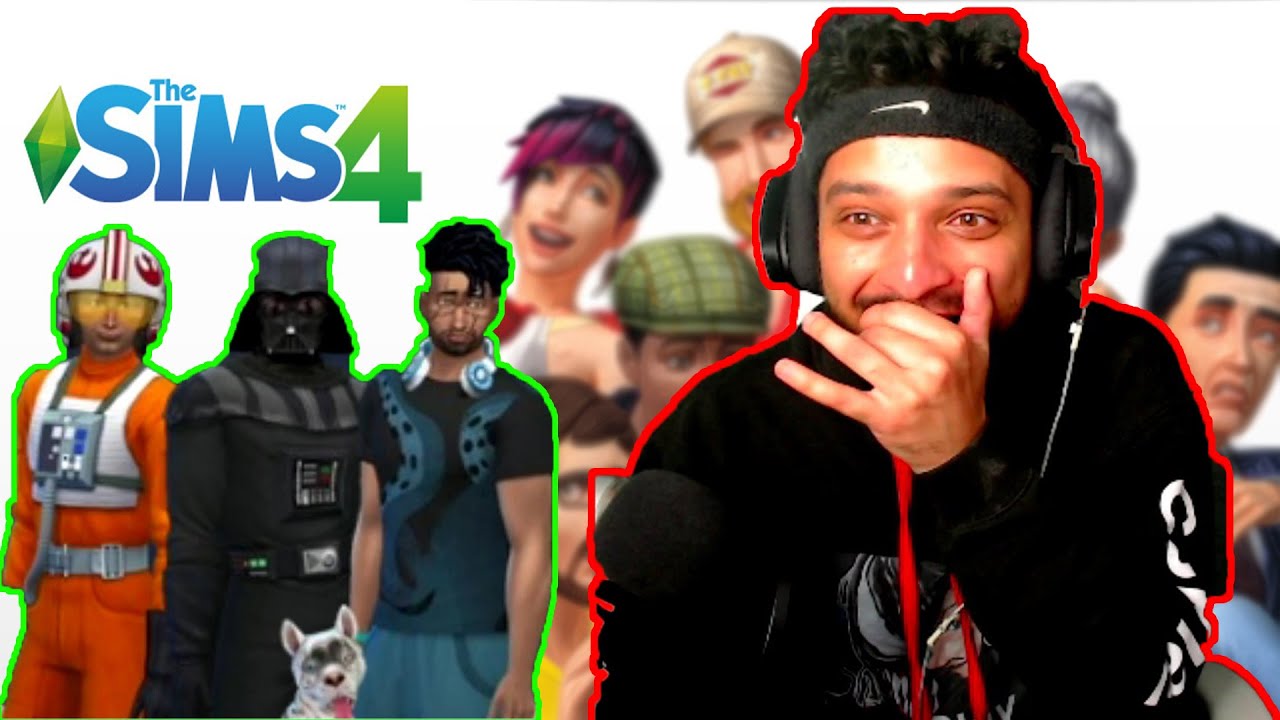 The Sims 4 Luke Skywalker and Darth Vader #TheSims4 #Sims4 - YouTube