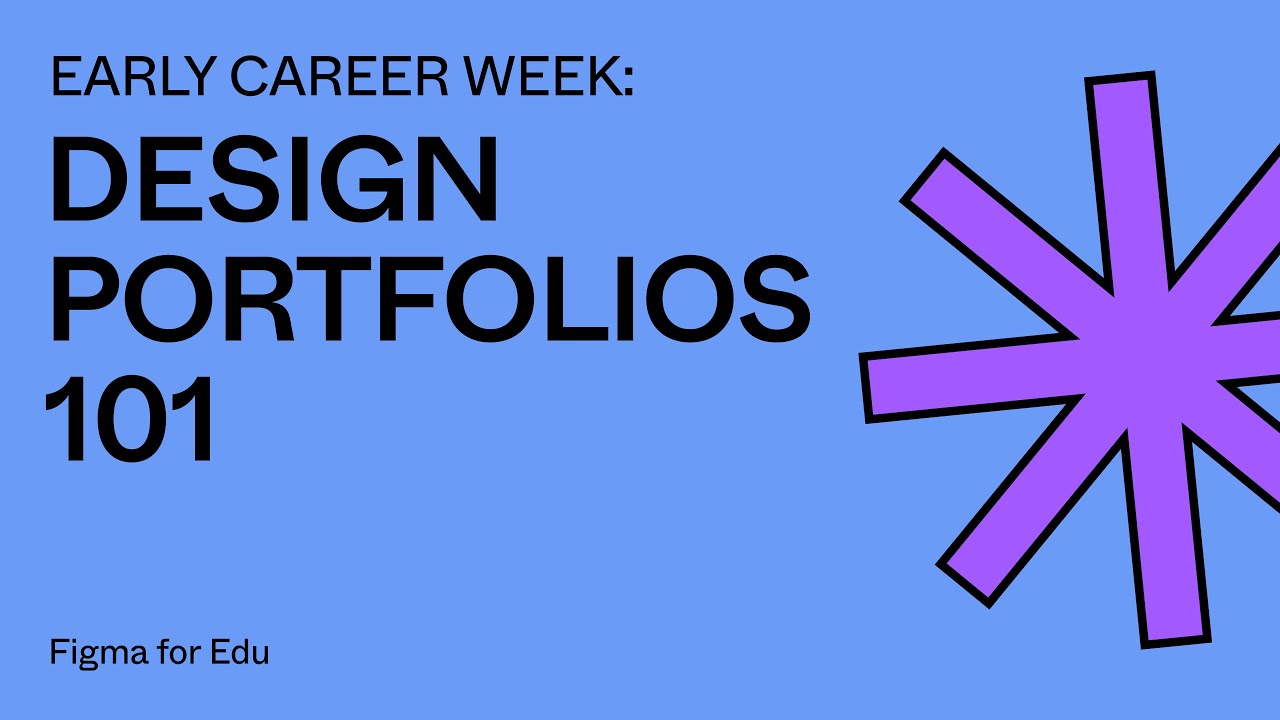 Early Career Week: Portfolios 101 - YouTube