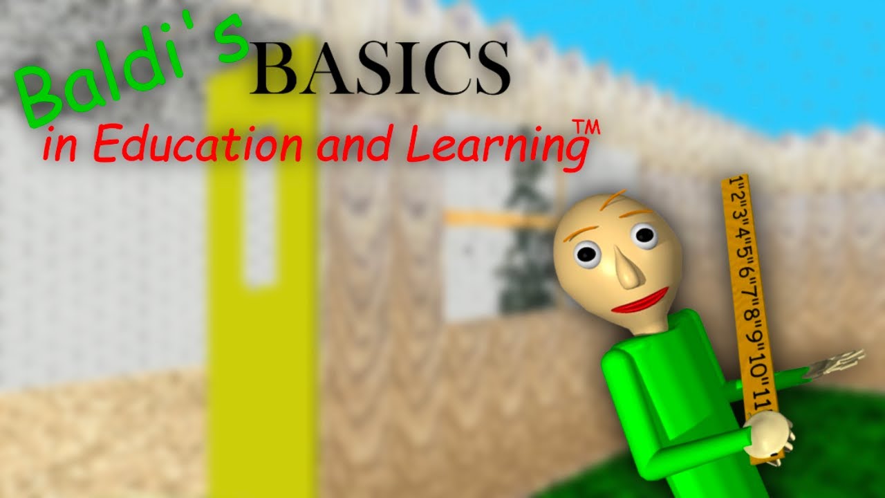 Being Chased by Some Bald Dude | Baldi's Basics Remastered - YouTube