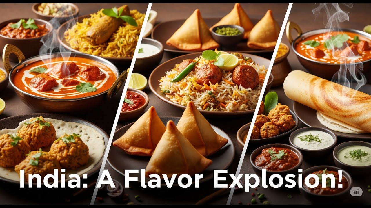 Top 5 Indian Dishes: A Flavor Explosion! 🌶️ | Voyava Eats Food Guide ...