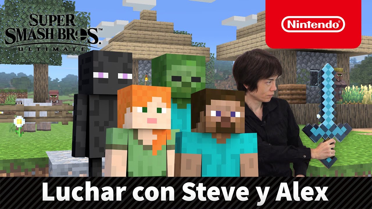 Super Smash Bros. Ultimate – Luchar con Steve y Alex (Nintendo Switch ...