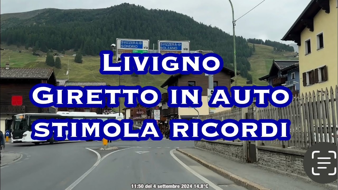 Livigno - giretto in auto stimola ricordi - YouTube