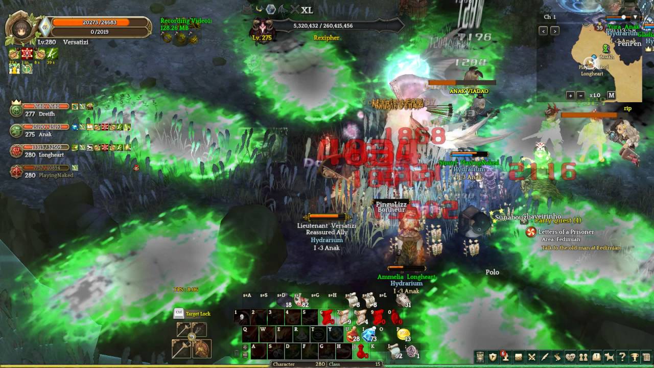 [Tree of Savior] World Boss Rexipher - Fencer - YouTube