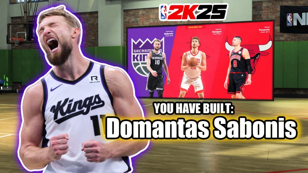 Best Domantas Sabonis Build in NBA 2K25 (CURRENT GEN) - YouTube