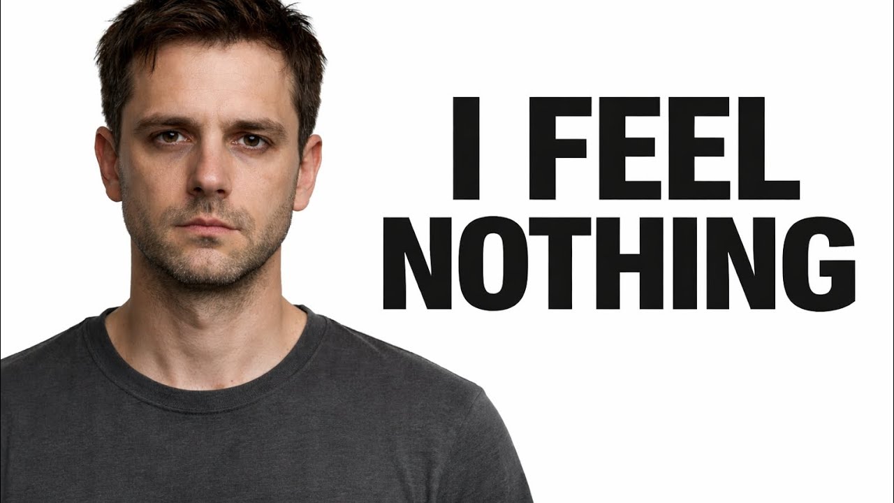 The psychology of A Man who feel Nothing Any more - YouTube