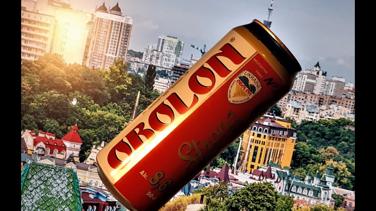 Obolon Strong Ukraine. 8,6% #testissä #olut - YouTube