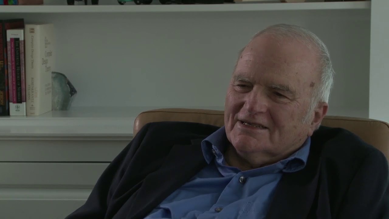 Stearns on his first exposure to computers and computer science - YouTube