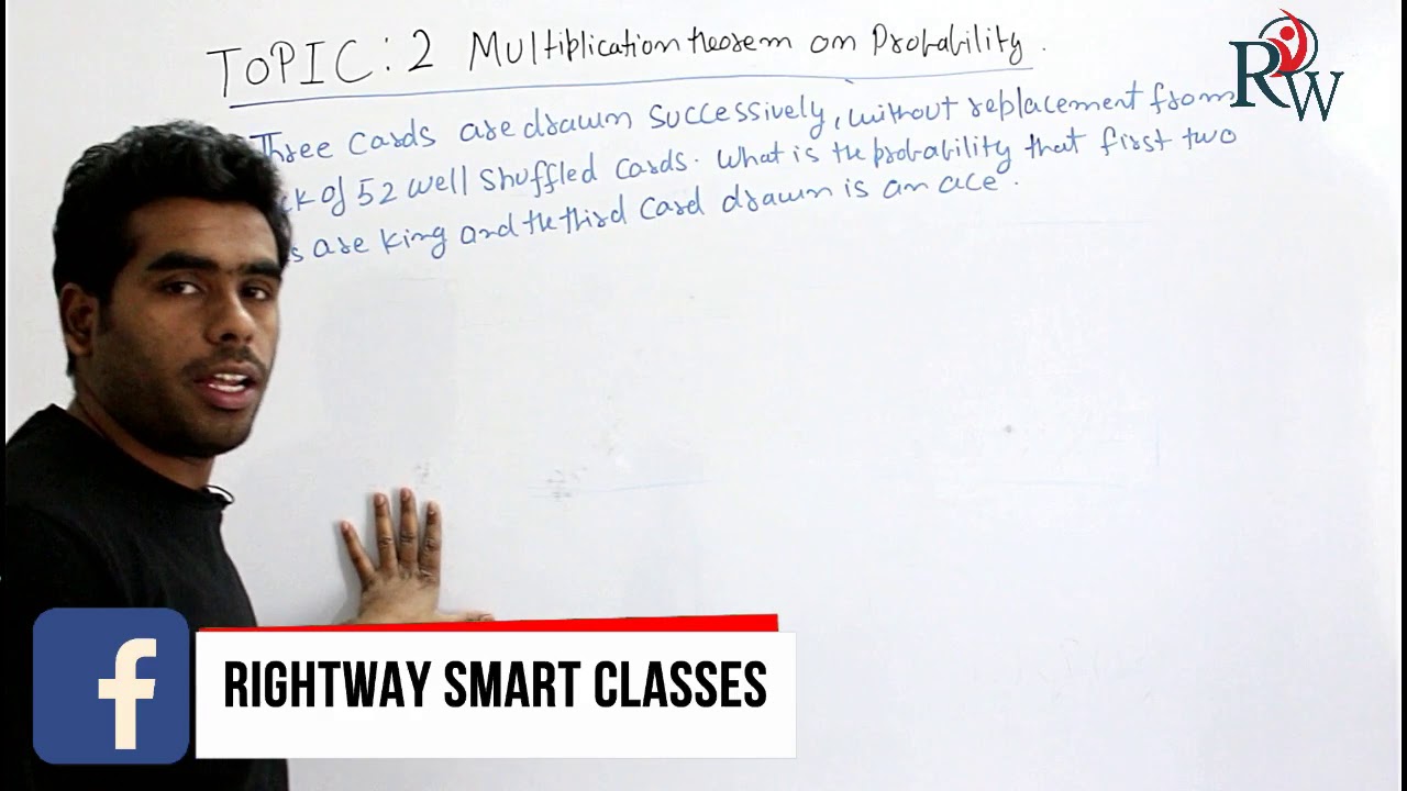 Topic 2 (B) || Class 12 || Multiplication theorem of probability ...