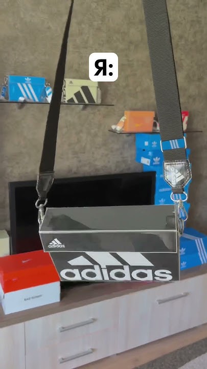 СУМКА ИЗ КОРОБКИ ADIDAS #handmade #minibag - YouTube