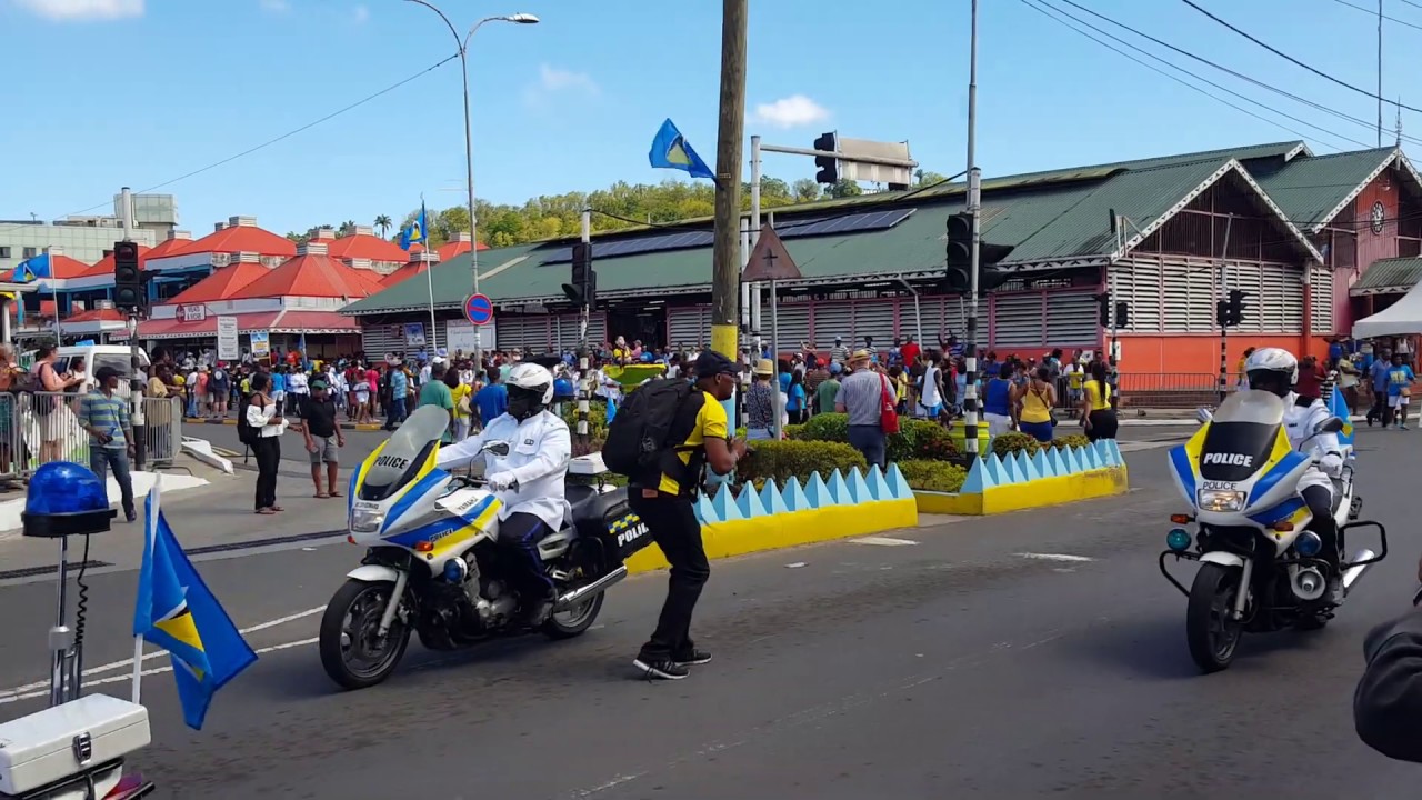 St. Lucia's 40th Independence Celebration Parade - YouTube