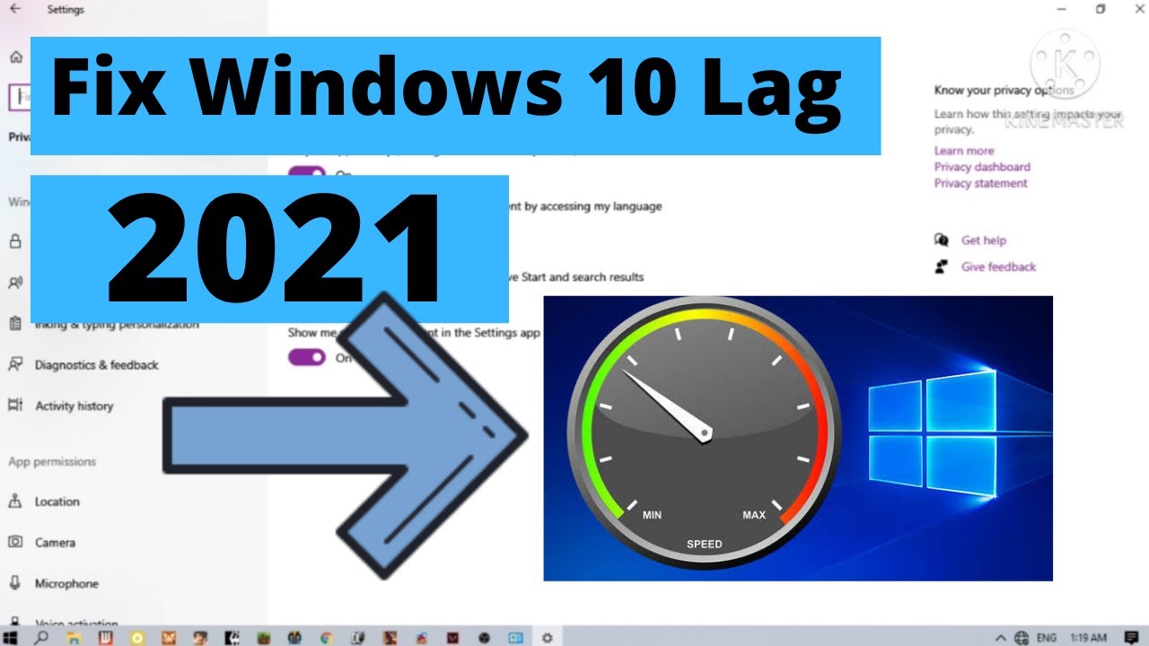 Windows 10 Lag Fix 2021 Solution - YouTube