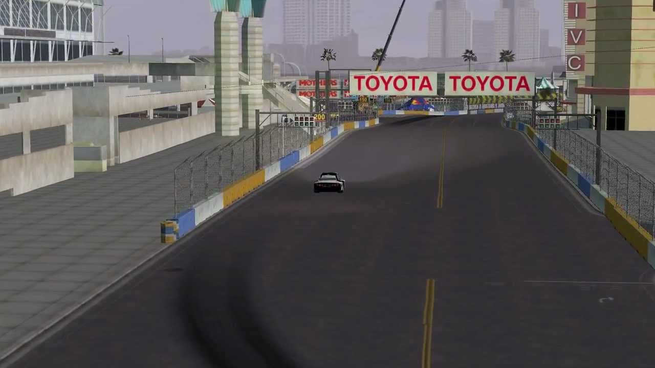 rFactor - BMW 320 - Hotlap @ Long Beach [Online] - YouTube