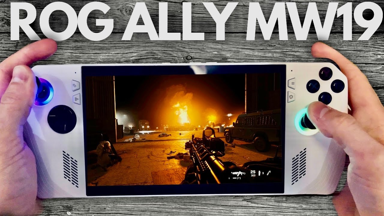 Modern Warfare 2019 on Asus ROG Ally! - YouTube