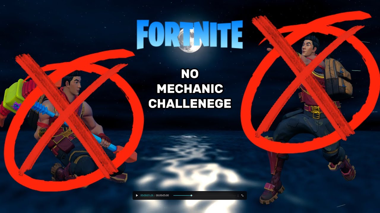 Fortnite OG (No Mechanic Challenge) - YouTube