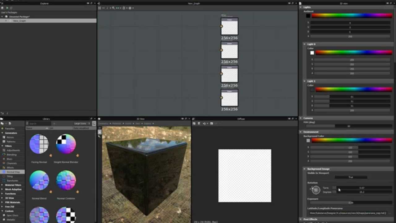 Unreal Engine 4 PBR Texture Workflow with nDo and Substance Designer 4 ...