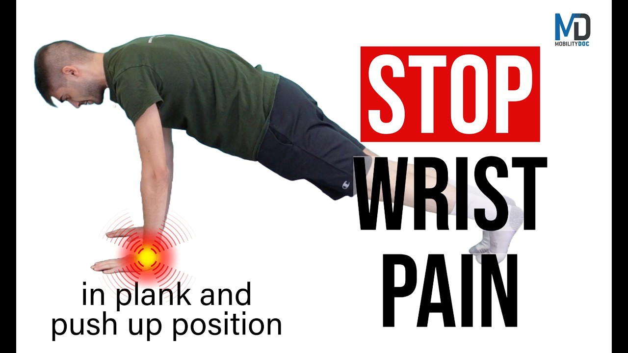Wrist Pain Relief: How to Fix Wrist Pain in Push-ups, Planks, & Front ...