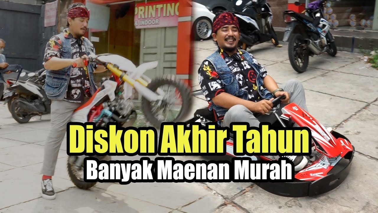 PROMO AKHIR TAHUN MINI TRAIL LENKA MXGP 50 L GARASI OMDICK - YouTube