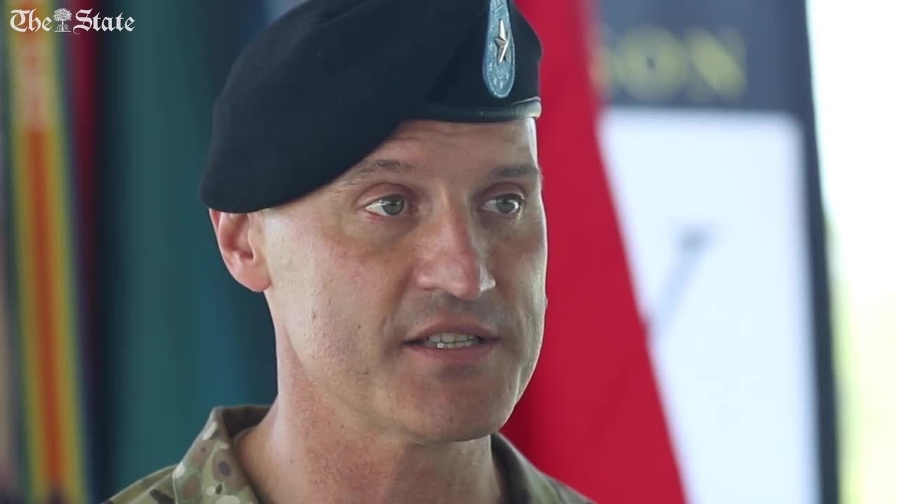 New commander at Fort Jackson embraces relationship with Columbia - YouTube