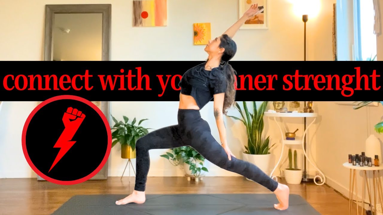 Power Yoga to Connect with Inner Power - YouTube