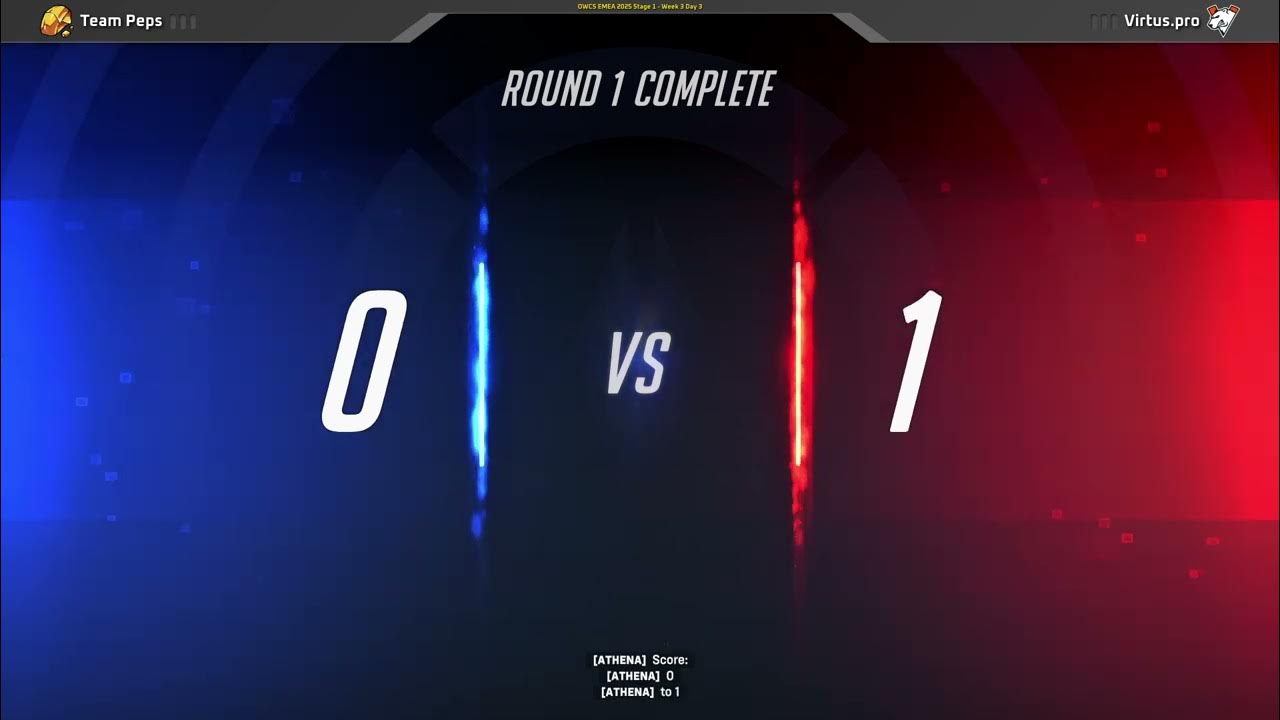 OWCS EMEA 2025 Stage 1 - Week 3 Day 3 - Map 1 - Team Peps vs Virtus.pro - eisgnom - YouTube