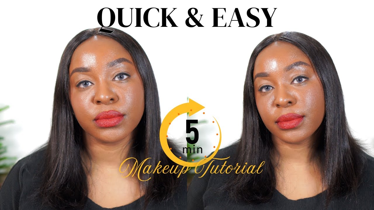 Beginner-Friendly Makeup Tutorial | Quick & Easy for Work - YouTube