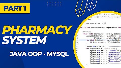Pharmacy Management System using Java Object Oriented Programming (OOP ...