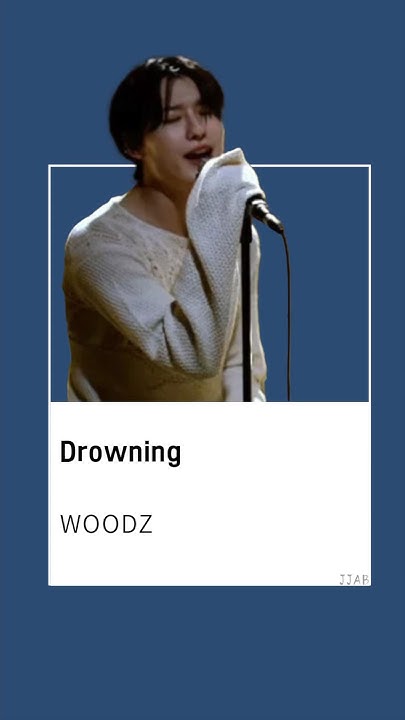 WOODZ 'Drowning' Live Clip - YouTube