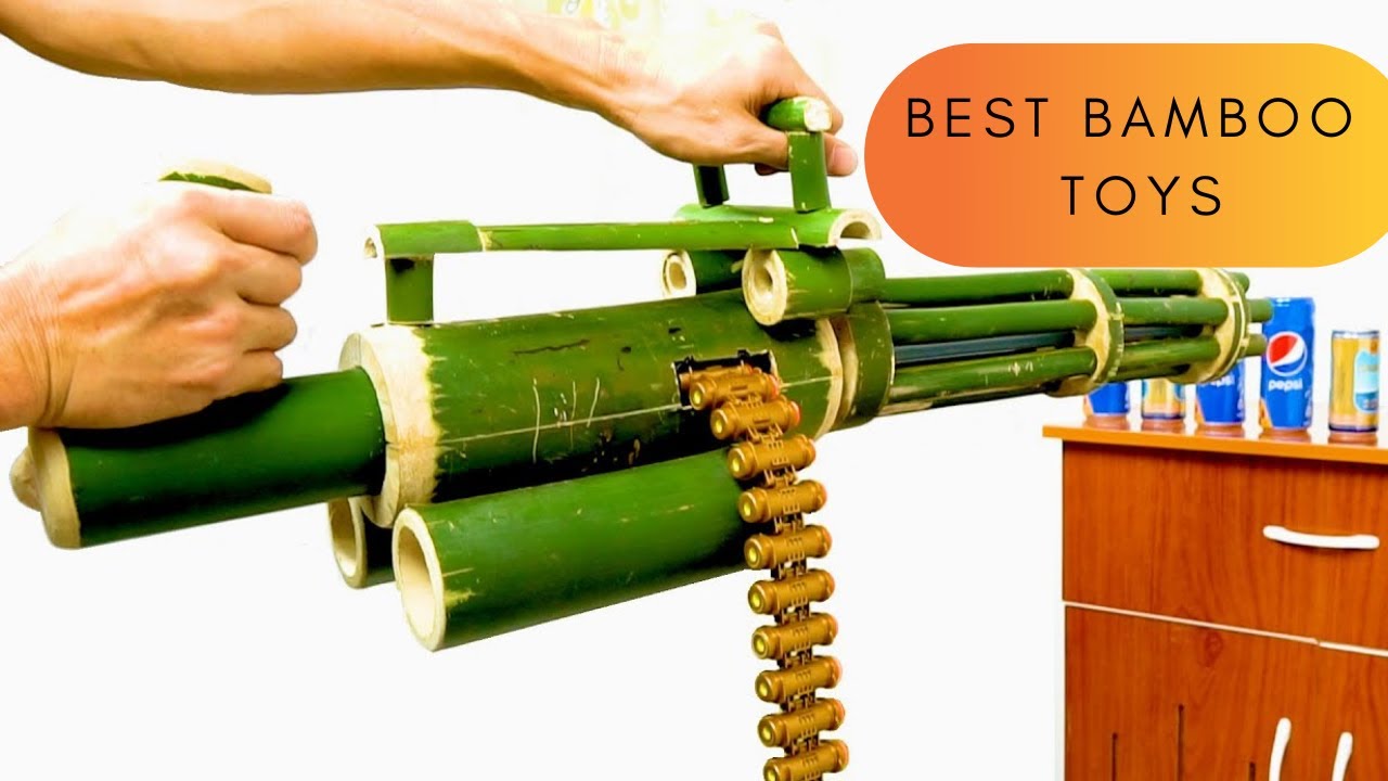 Amazing bamboo GUNS #trending #viralvideo #thedailygrind - YouTube