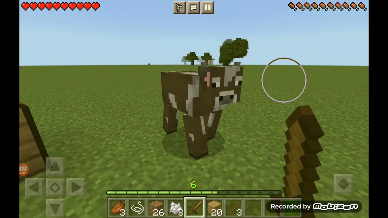 Minecraft flat world challenge - YouTube