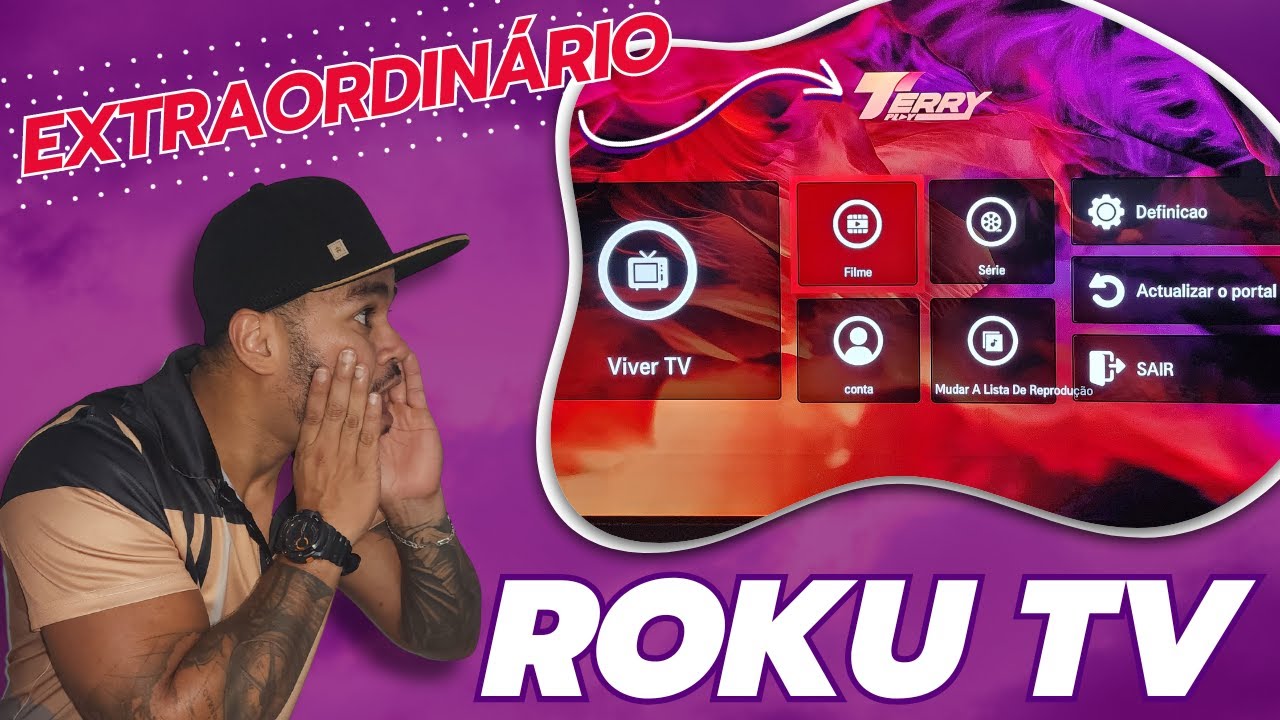 🔶️ TERRY PLAYER TV O APLICATIVO EXTRAORDINÁRIO PARA SMART TV ROKUTV ...