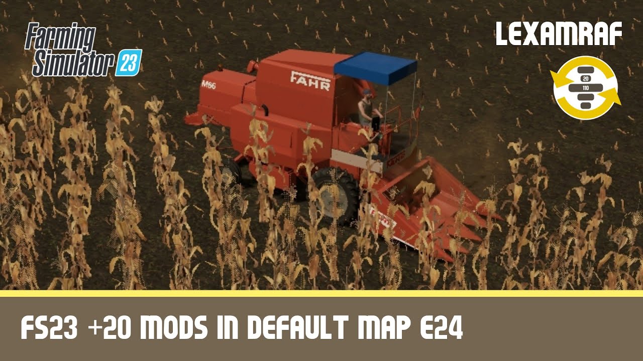 Farming Simulator 23 +20 Mods | Default Map | Fs23 - YouTube