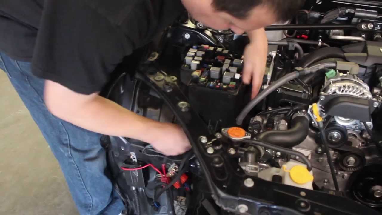 Morimoto HID wiring harness locations & Installation /FRS Winjet ...