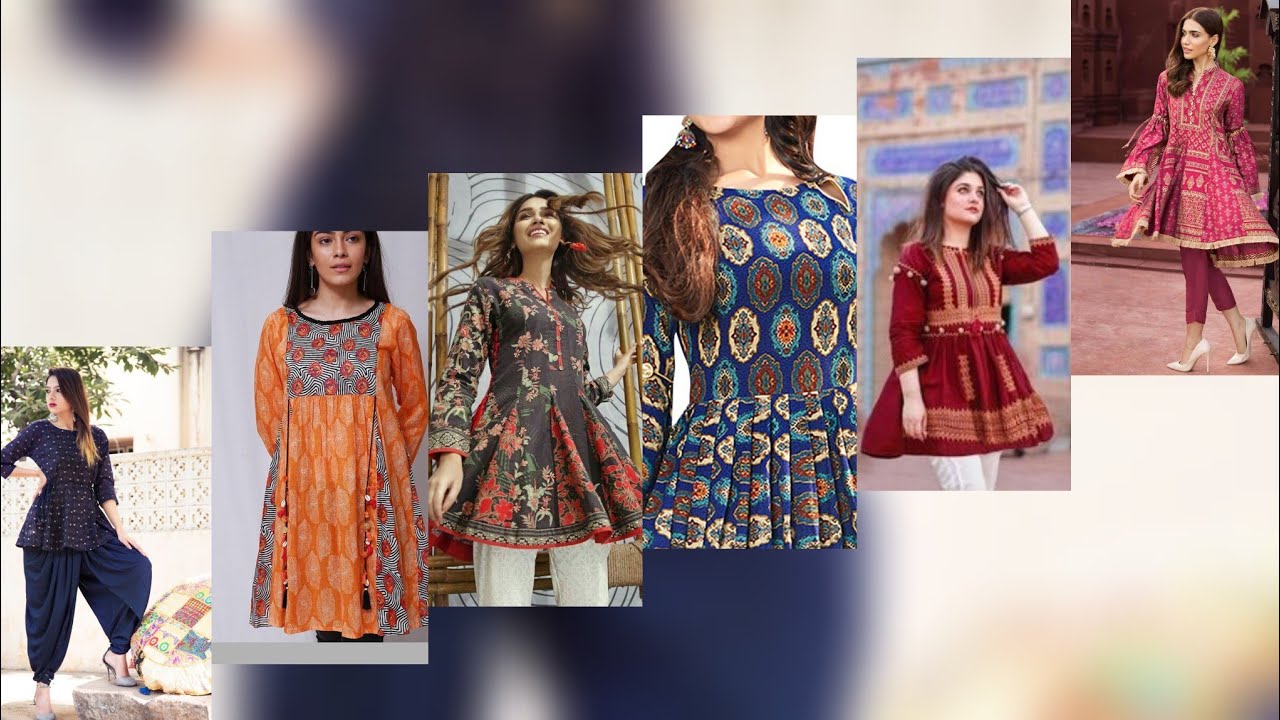 Winter short frock ideas# beautiful and Stylish winter short frock ...