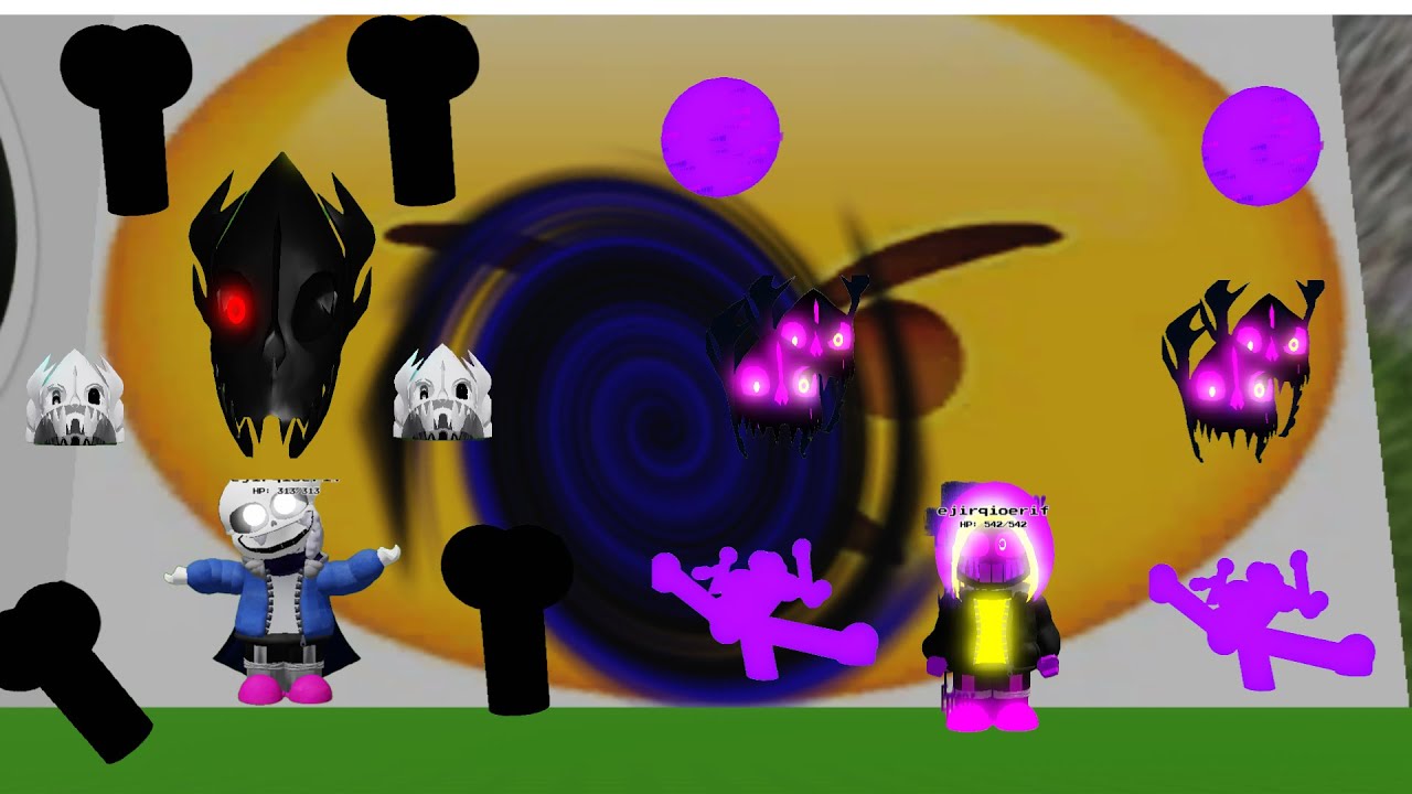 Undertale Funni Ops[EVENT] error dust & event character - YouTube