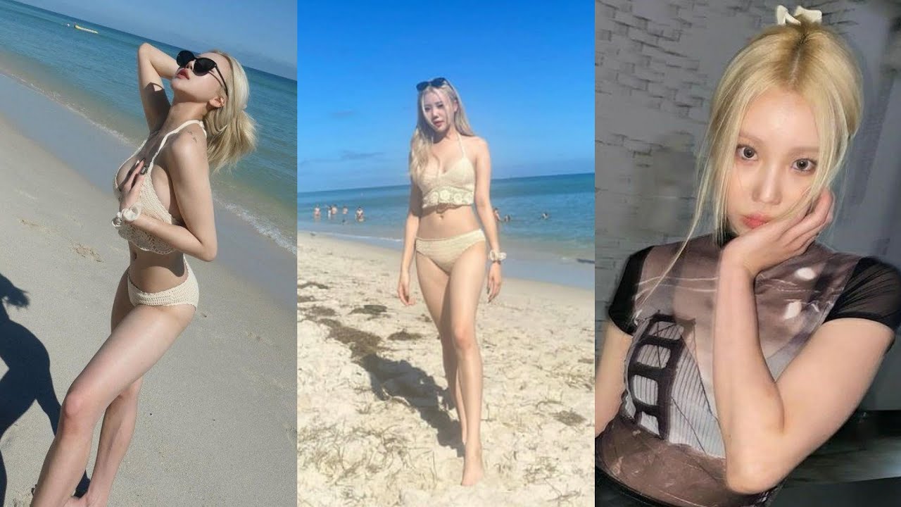 Momoland Jooe SHOCKS Netizens when she Wore this Attire on The Beach! - YouTube