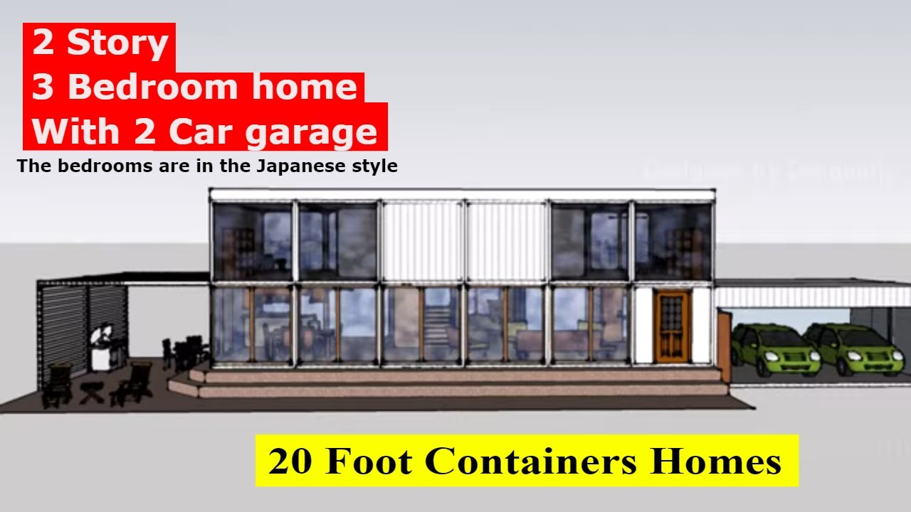 Shipping Container Home 2 Story